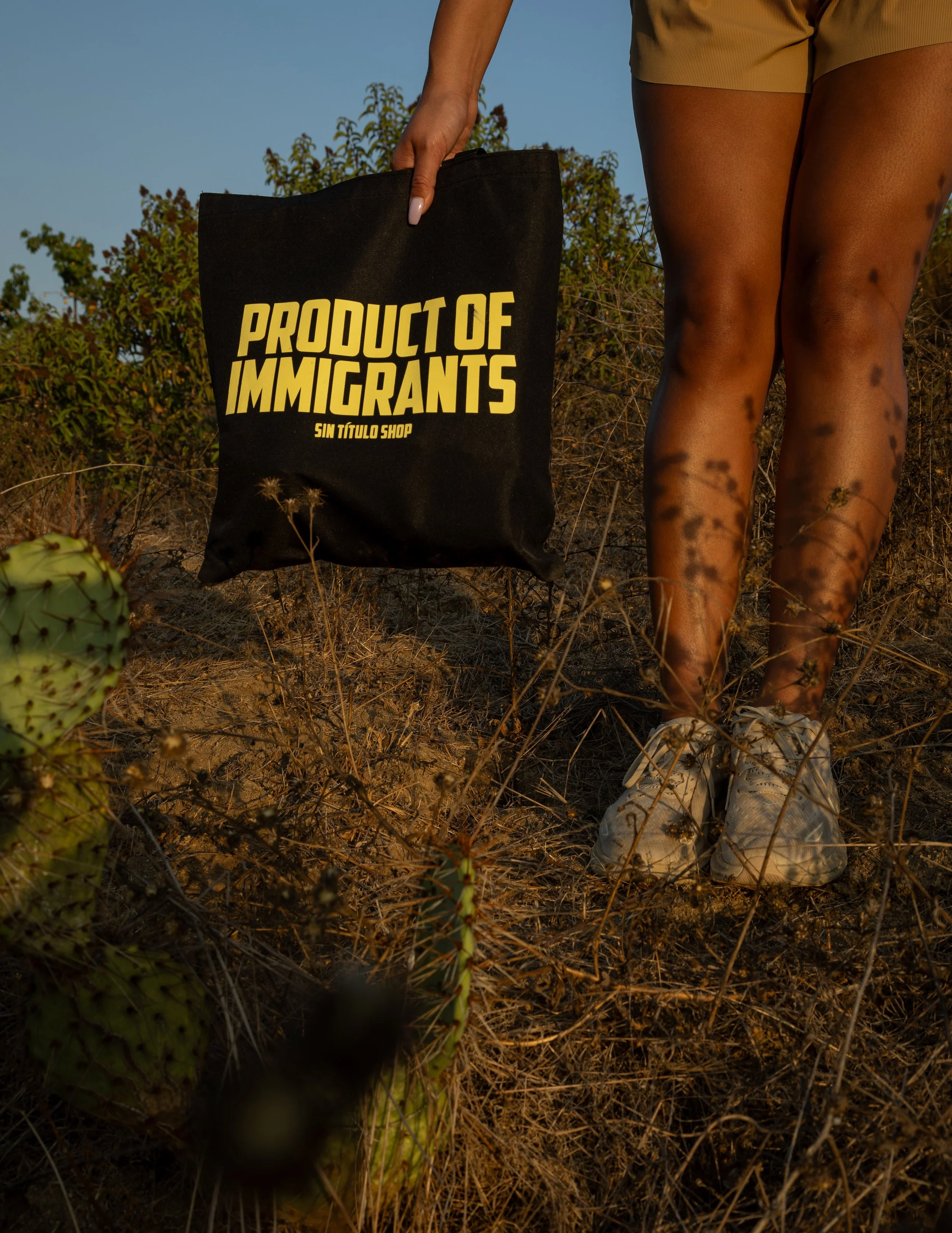 Hand Painted Telfar Small Shopping Bag — Sin Titulo