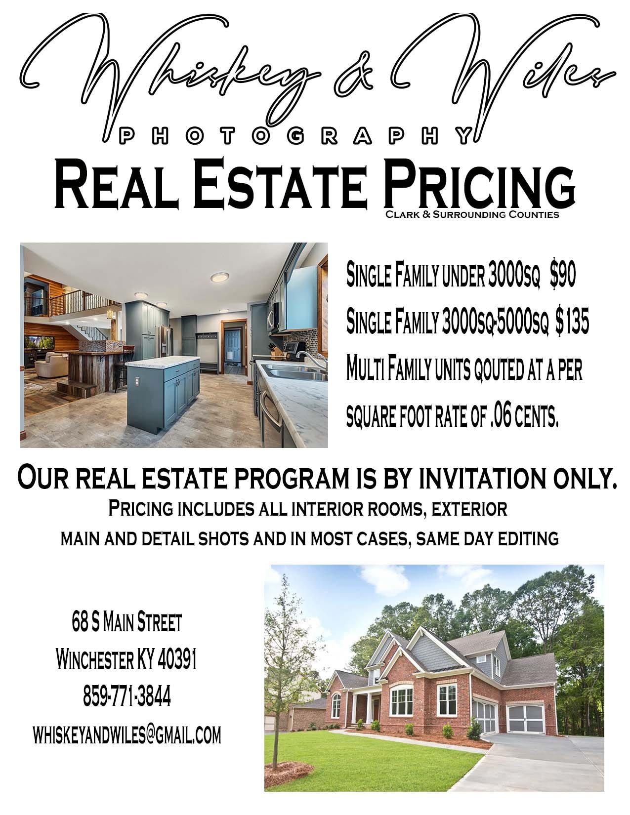 Real Estate & Commercial — Whiskey and Wiles Photography