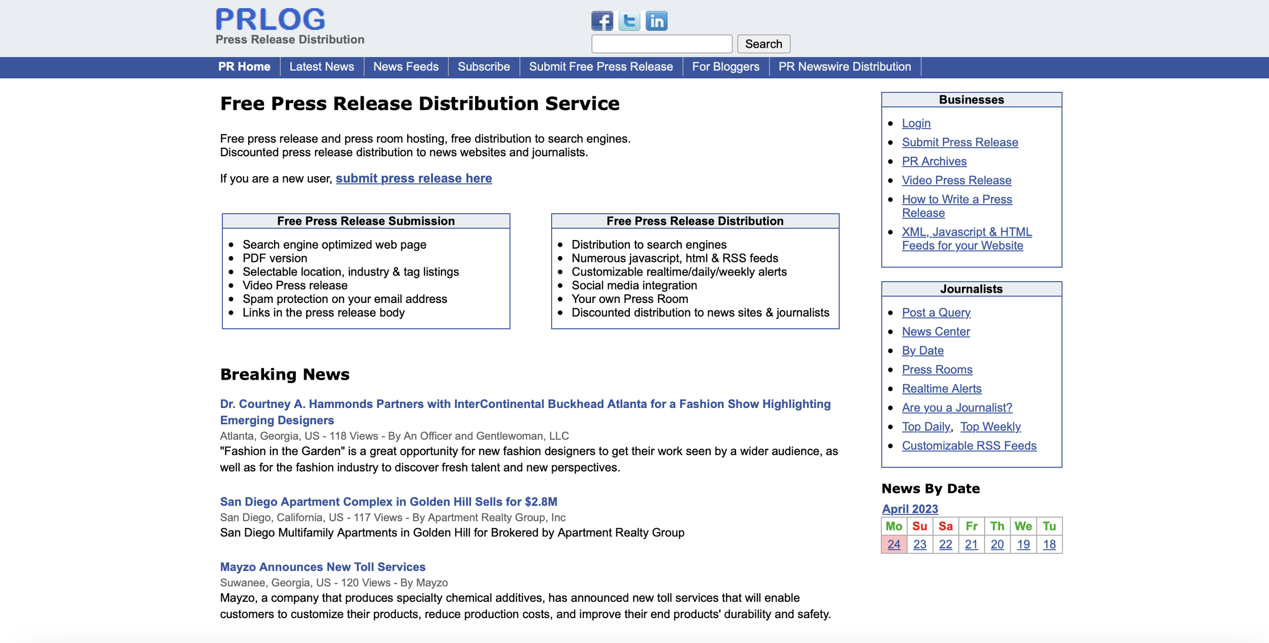 These Websites Are Your Go-To For Massive Free PR & Press Release ...