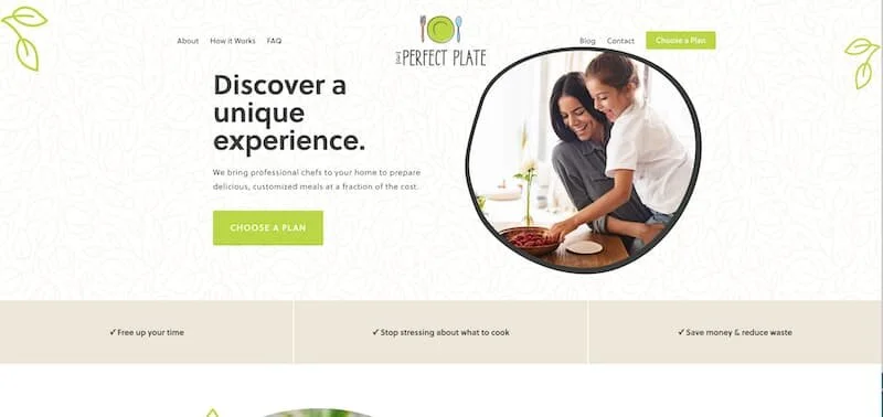 26 amazing vegan restaurant website design examples!