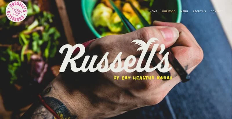 26 amazing vegan restaurant website design examples!