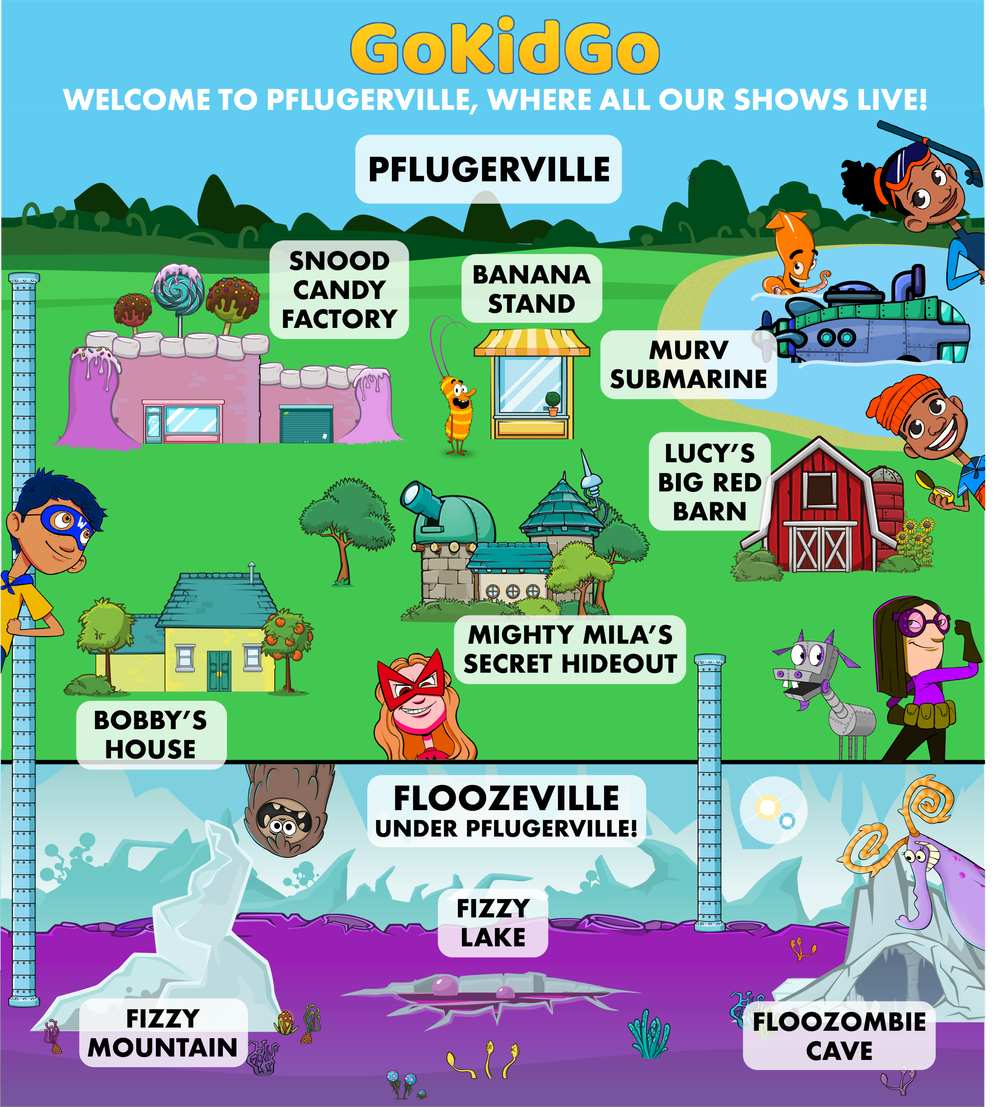 World Map — GoKidGo