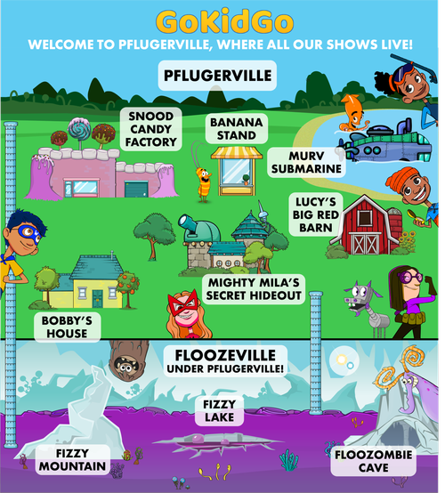 World Map — GoKidGo