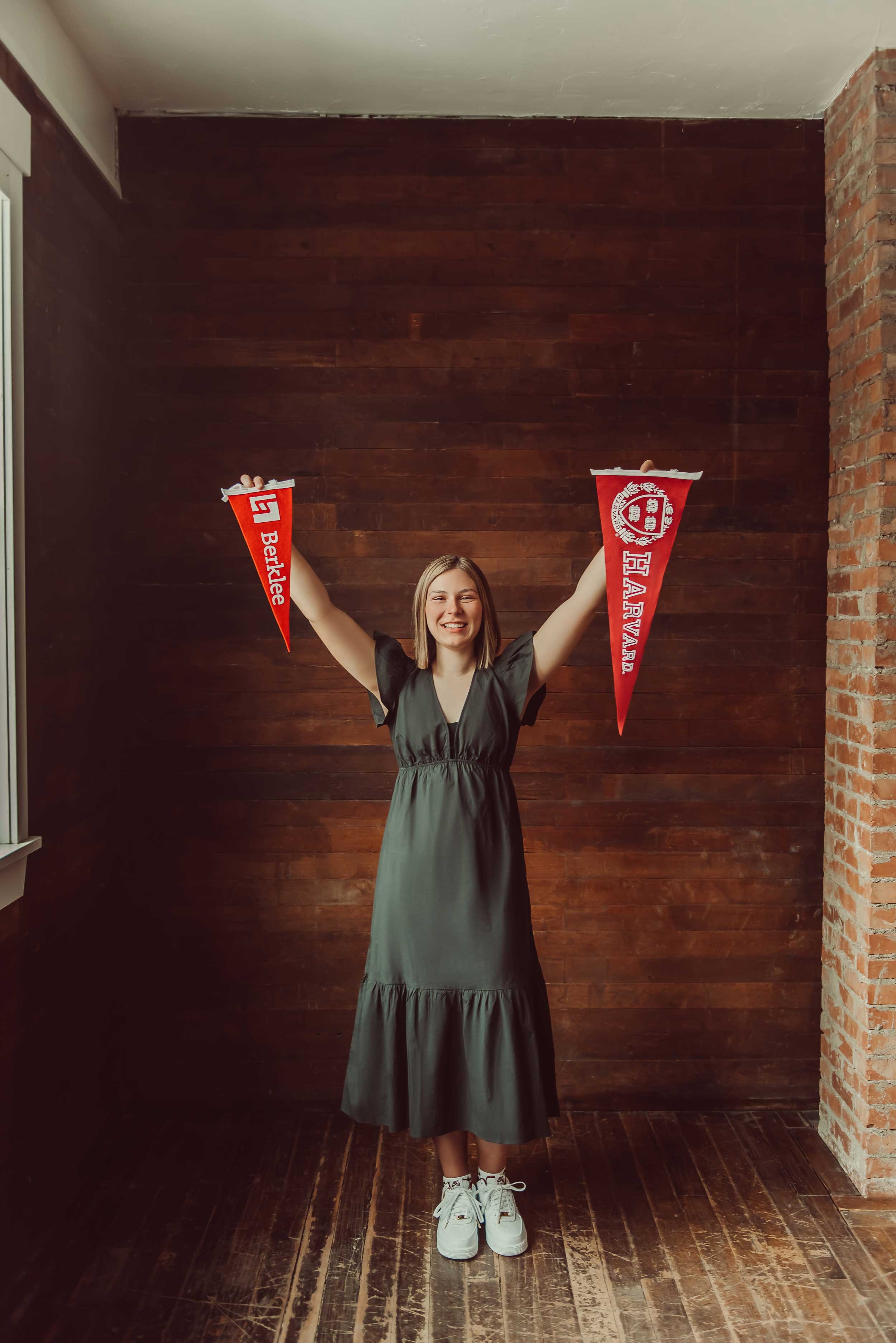 Sofia Detjen as an academic scholar at Harvard and Berklee College of Music — Sofia Detjen