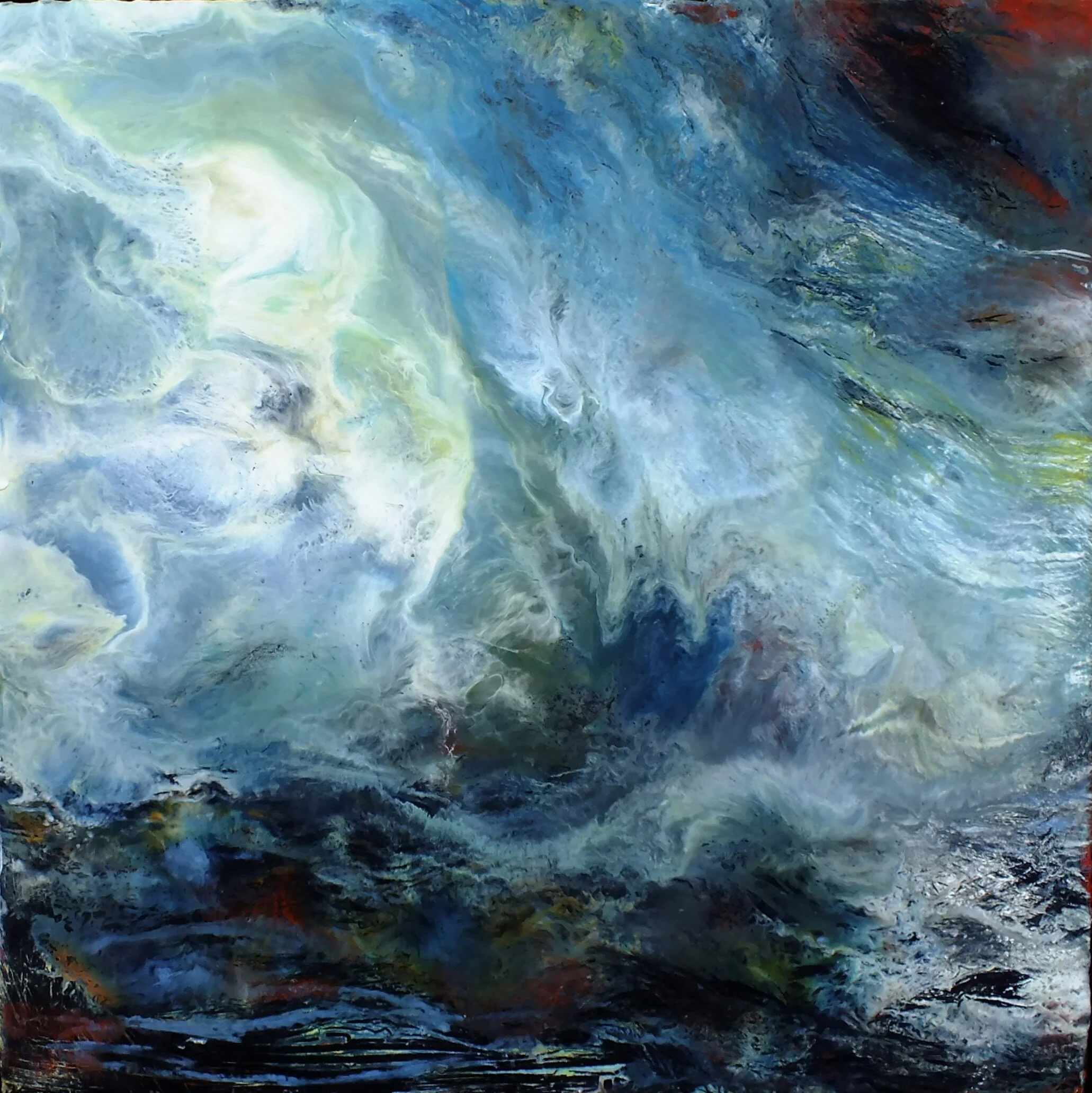 Encaustic and Cold Wax Paintings — Rosemary von Schlegell /Art
