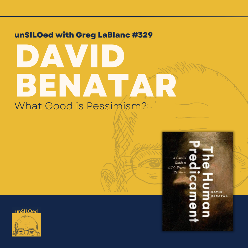 Episode 329: David Benatar — unSILOed Podcast with Greg LaBlanc