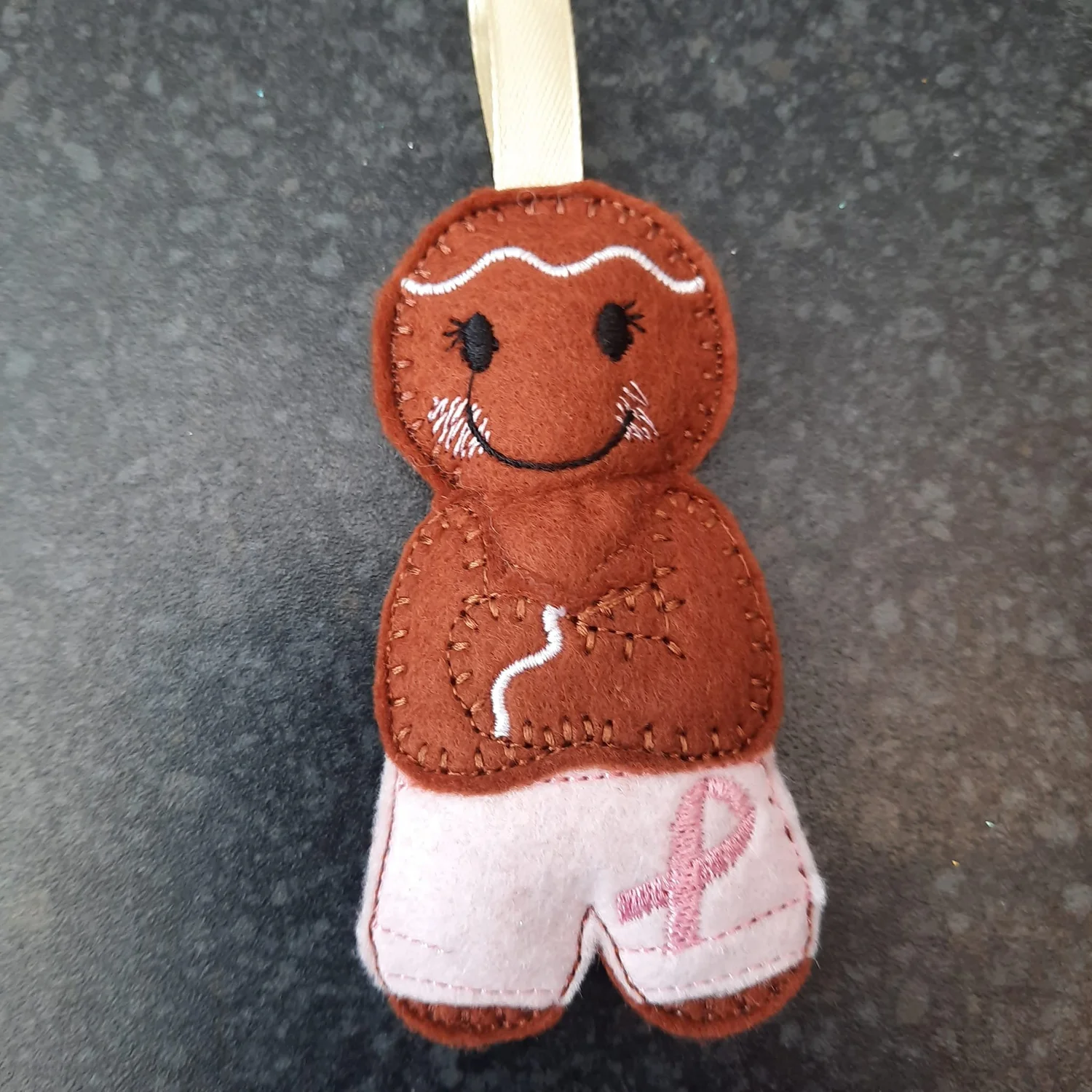 gingerbread christmas hanging tree decorations super hero monster ...