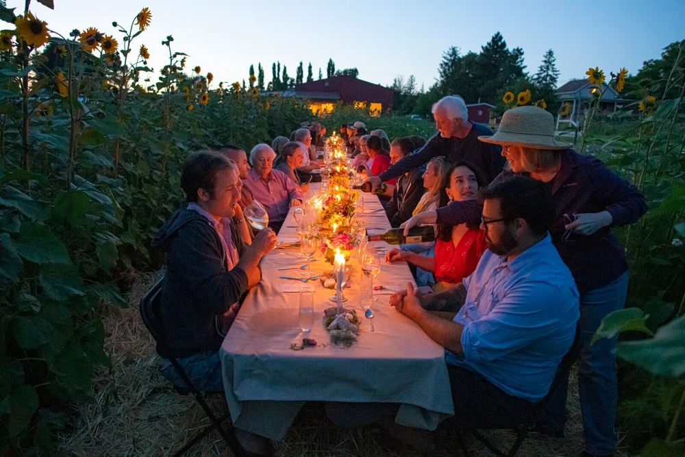Farm to Fork Dinners — Peaceful Belly Farm