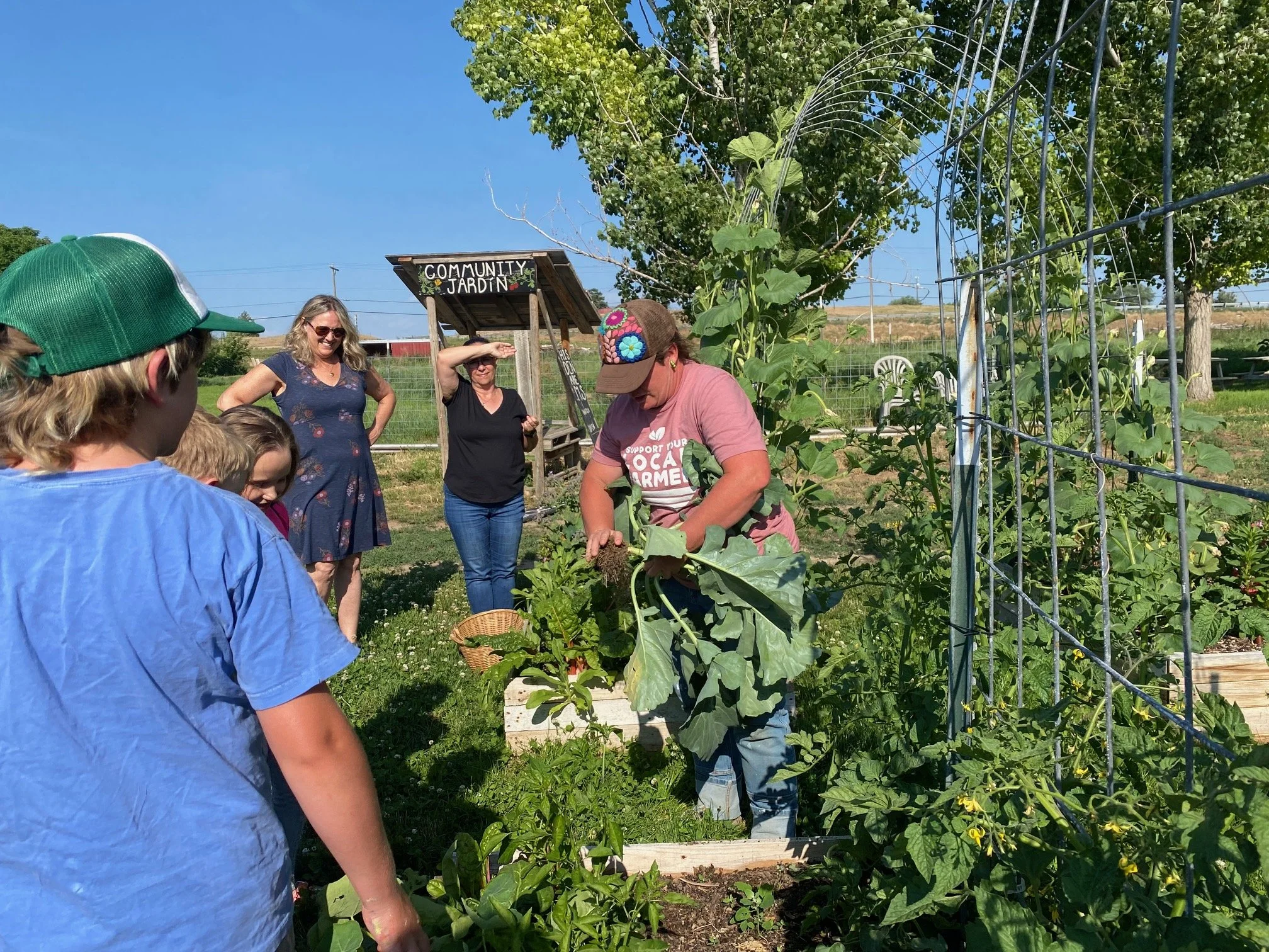 Community Garden — Peaceful Belly Farm
