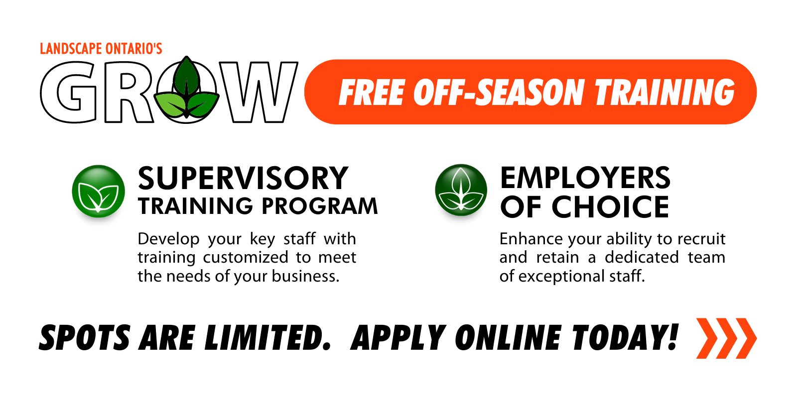 Landscape Ontario's GROW Program