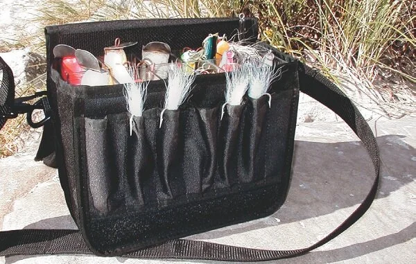 Ebbpoint Surfcasting Beachwalker 2-Tube Lure Bag with Front Pouch ...