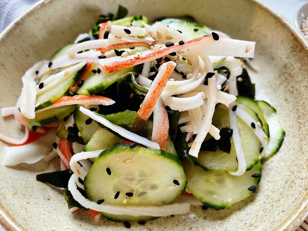 Japanese Cucumber & Crab Salad — WHISKEY & BOOCH