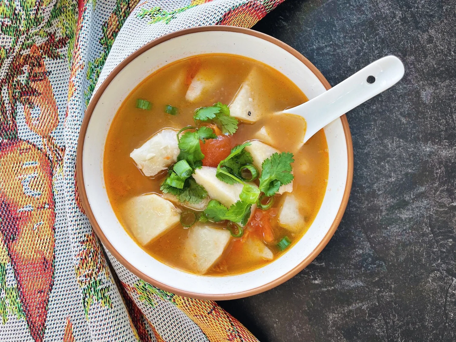 Taro soup- Canh Khoai Môn Recipe- Dad’s Recipe — WHISKEY & BOOCH