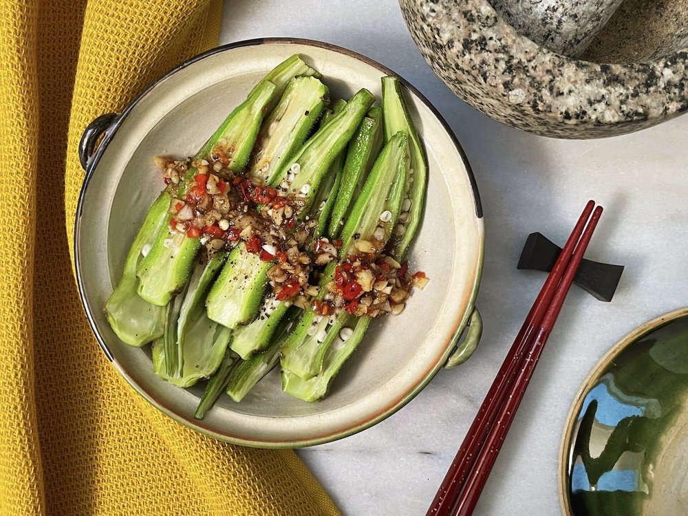 Vietnamese Okra- “Dau Bap” recipe — WHISKEY & BOOCH