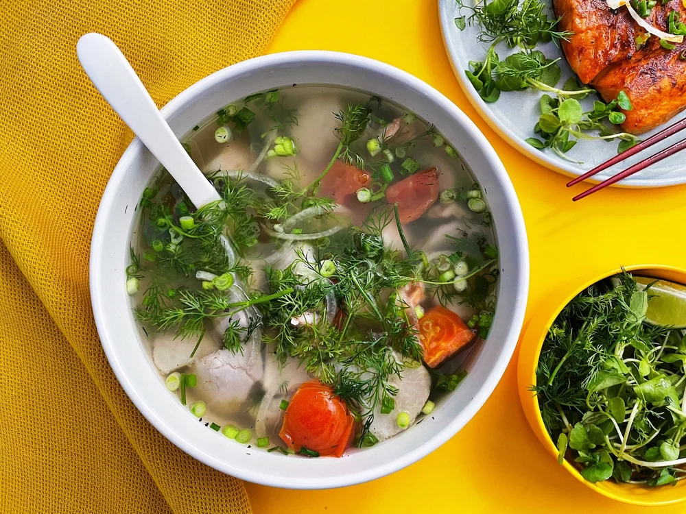 Dill & Taro Soup- Canh Khoai Môn Recipe- Mom’s Recipe — WHISKEY & BOOCH