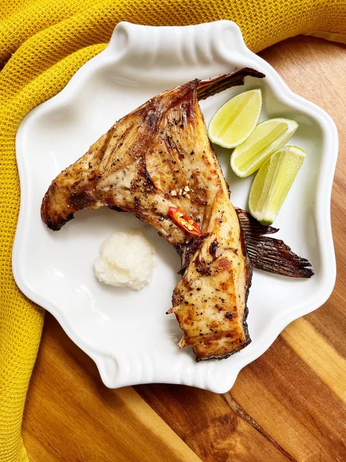 How To Make Restaurant Style Hamachi Kama & Daikon Oroshi- Recipe ...