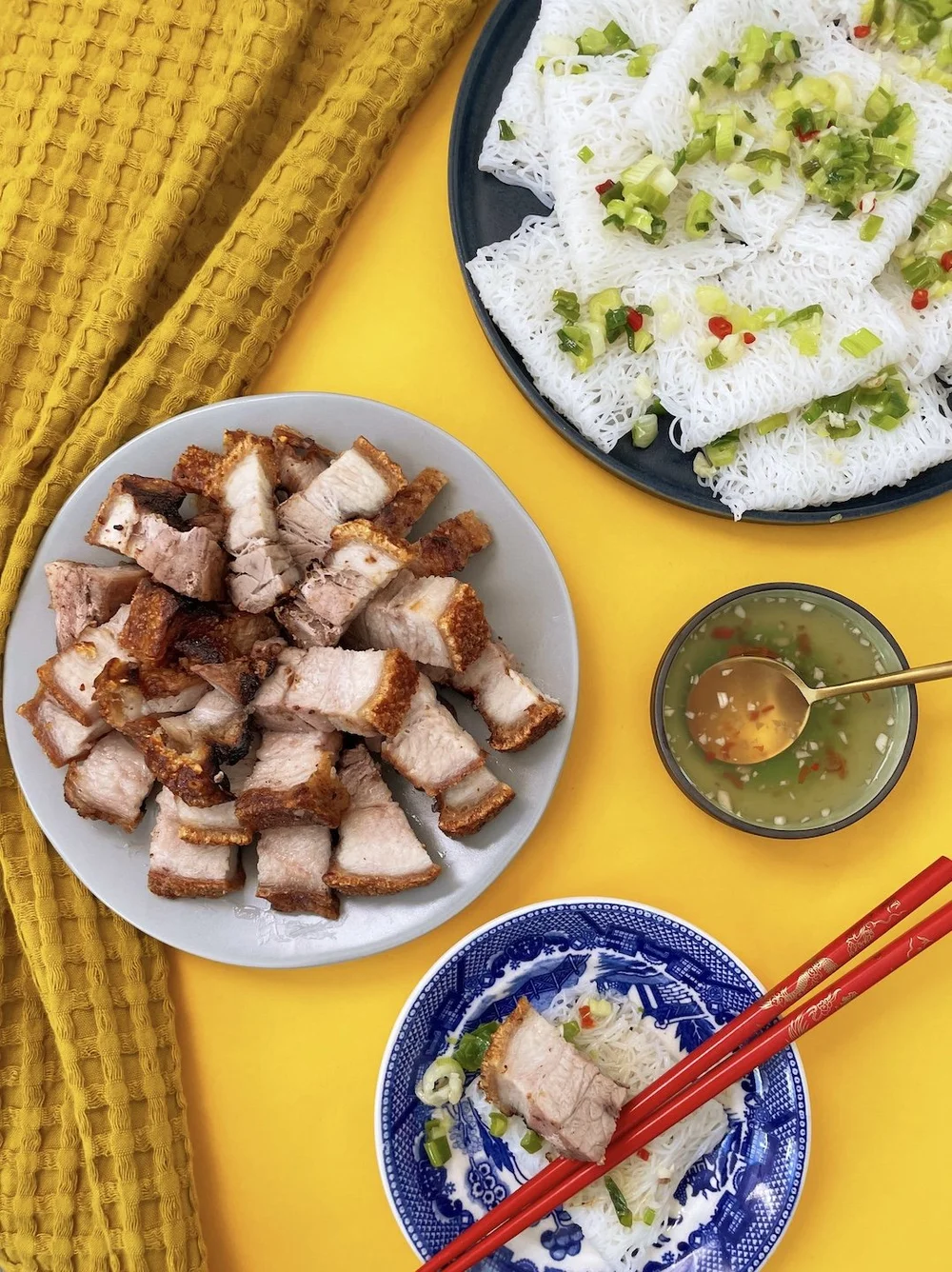 TASTEMADE: Vietnamese Crispy Roasted Pork Belly- "Thit Heo Quay" Air ...