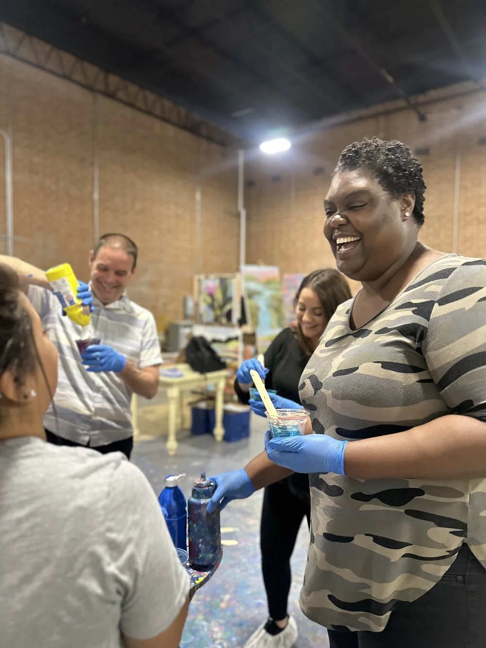 Team Building — Splatter Charlotte