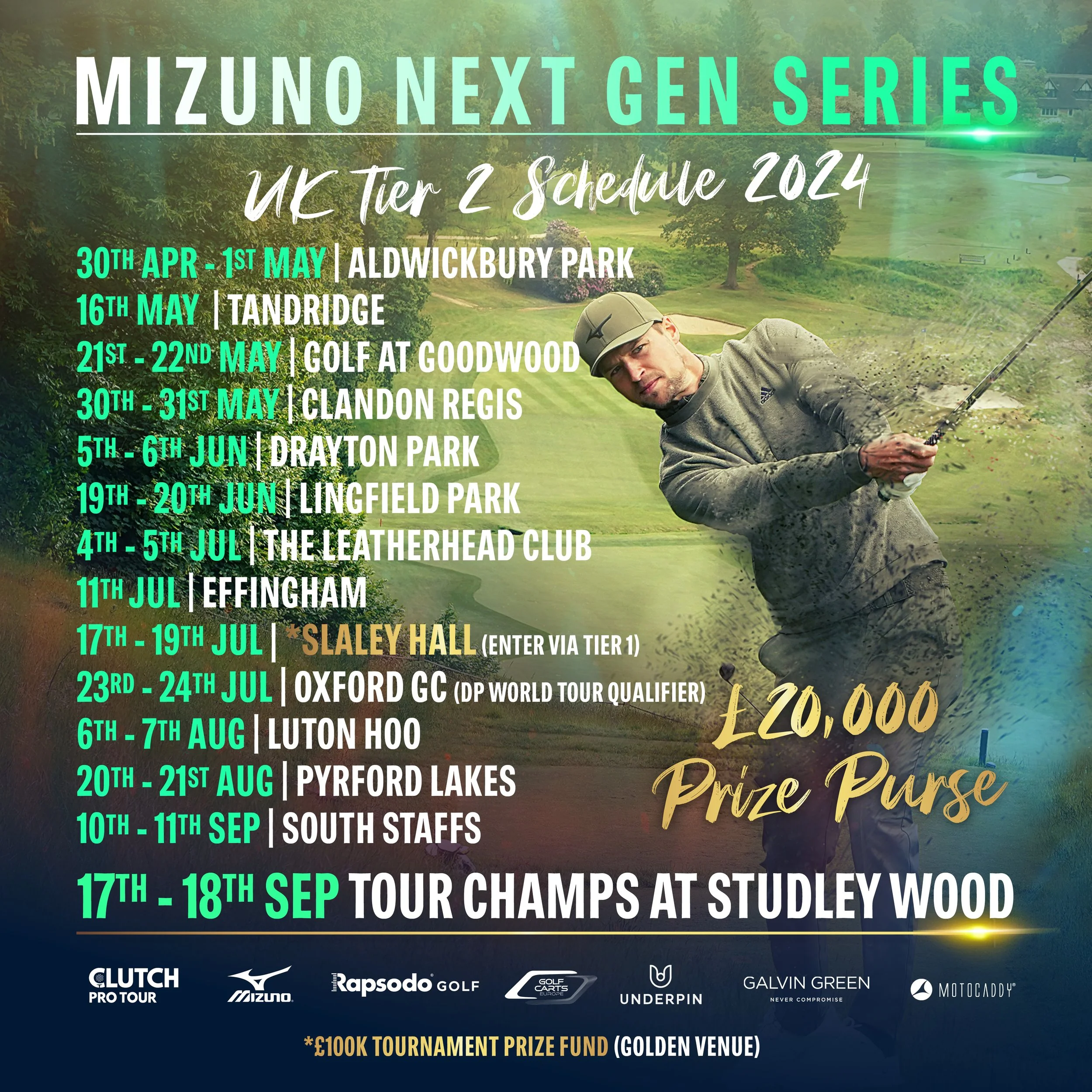 Schedule & Entry — Clutch Golf