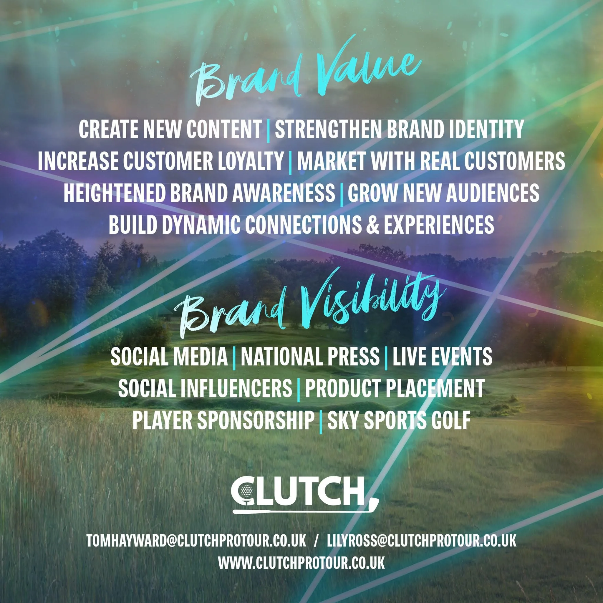 Partnerships — Clutch Golf