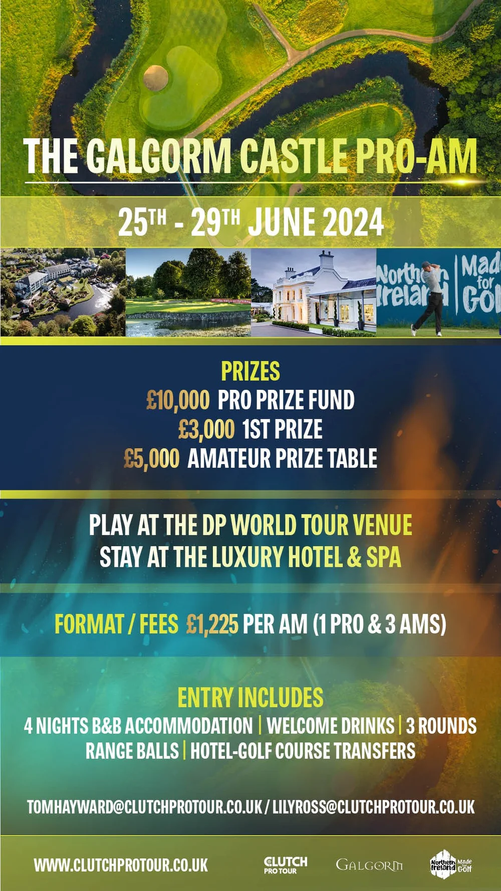 Pro-Ams — Clutch Golf