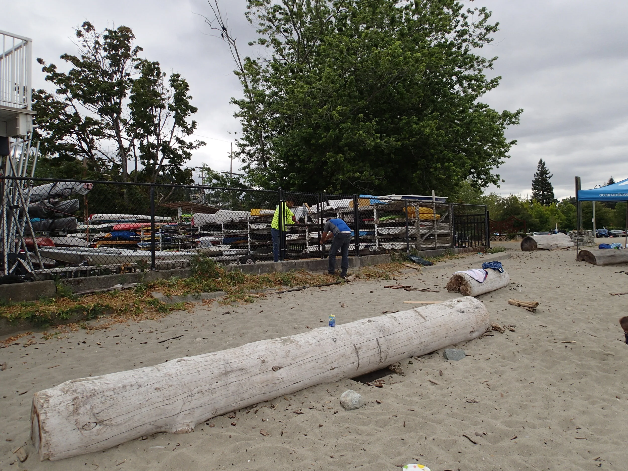 New Kayak Gate! — Hollyburn Sailing Club