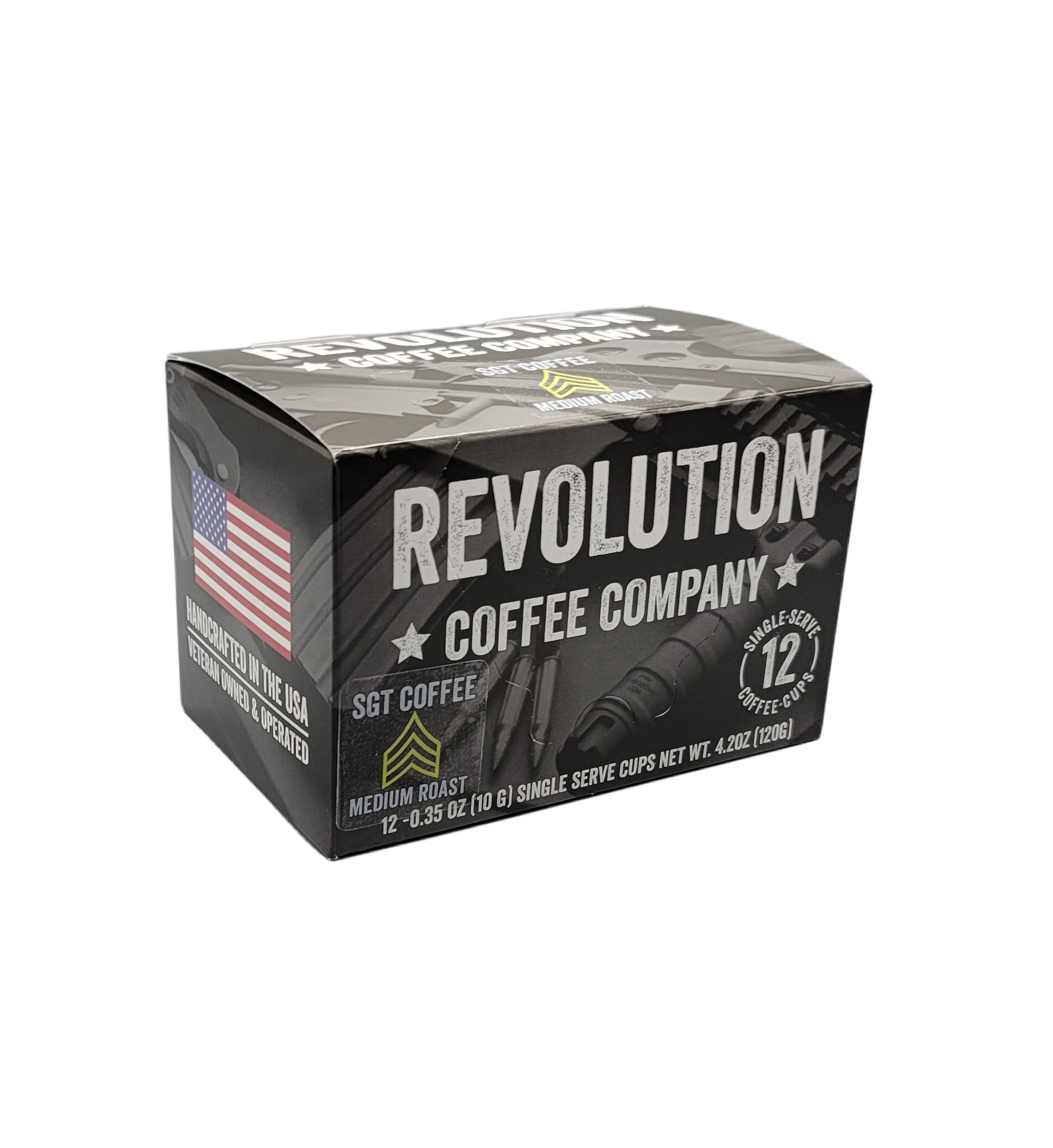 VETERAN OWNED AND OPERATED — REVOLUTION COFFEE COMPANY