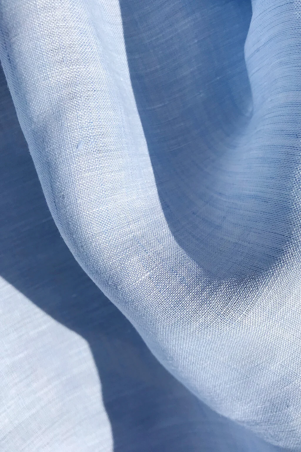 Linen cheesecloth in peach — Fabrics at Play