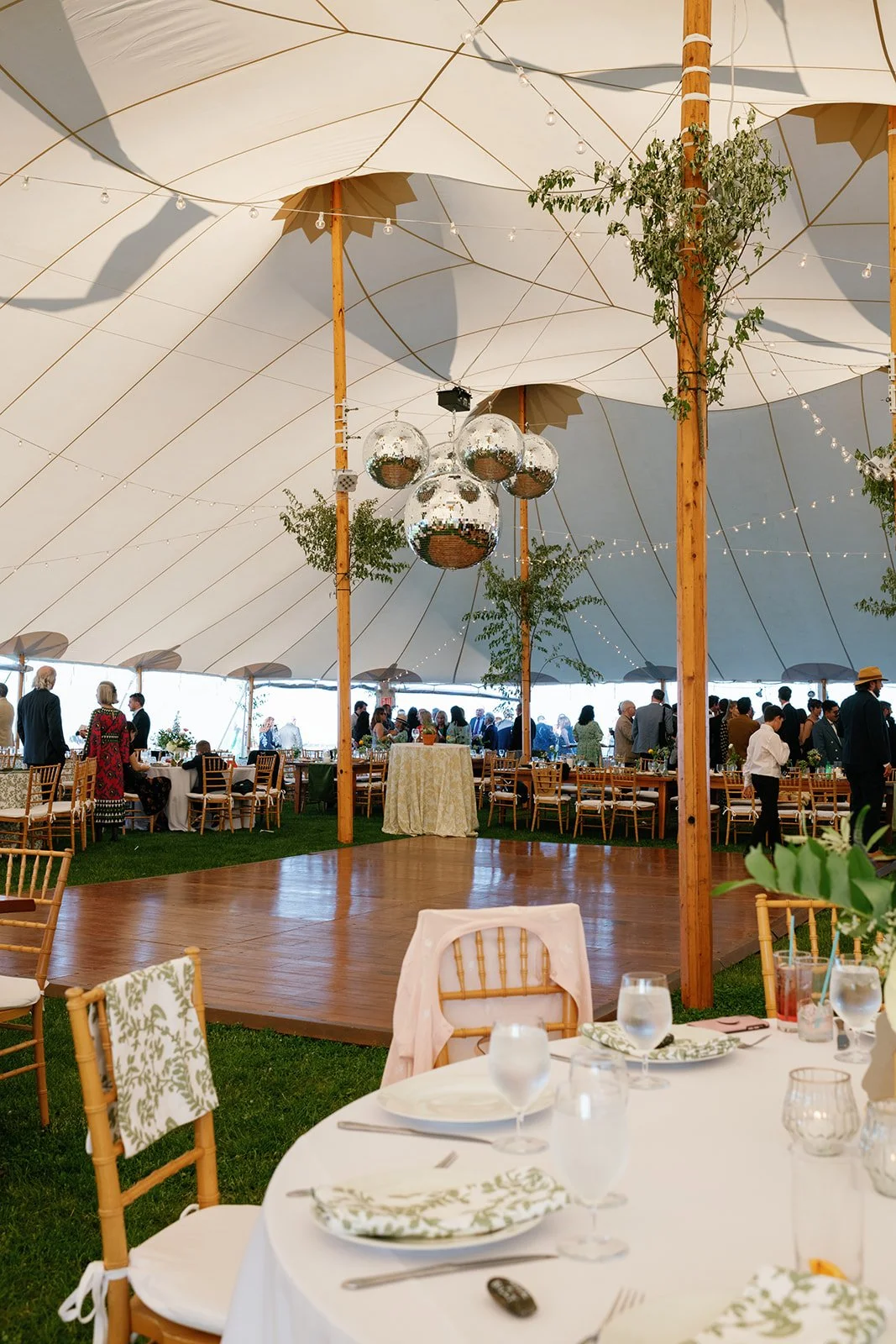 Cape Cod Disco Forest Wedding | Provincetown, MA | K MARIE EVENTS