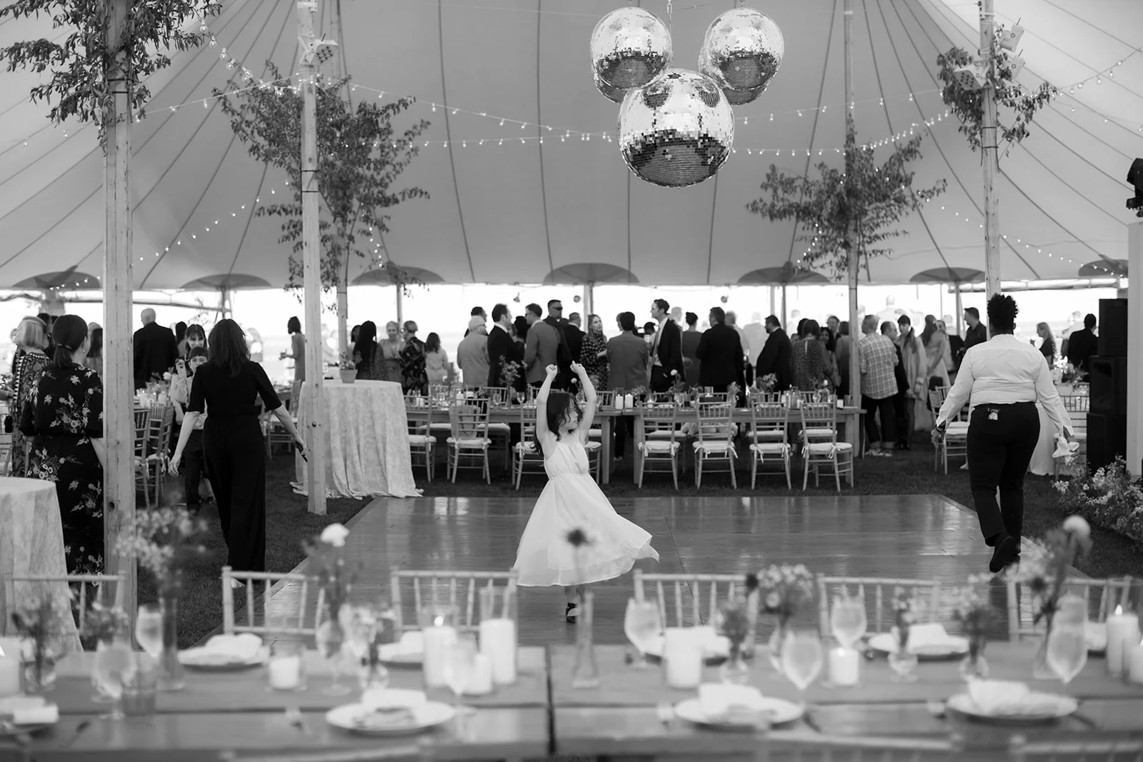 Cape Cod Disco Forest Wedding | Provincetown, MA | K MARIE EVENTS