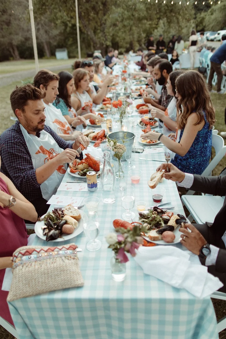 Maine Lobster Bake Rehearsal Dinner | K MARIE EVENTS