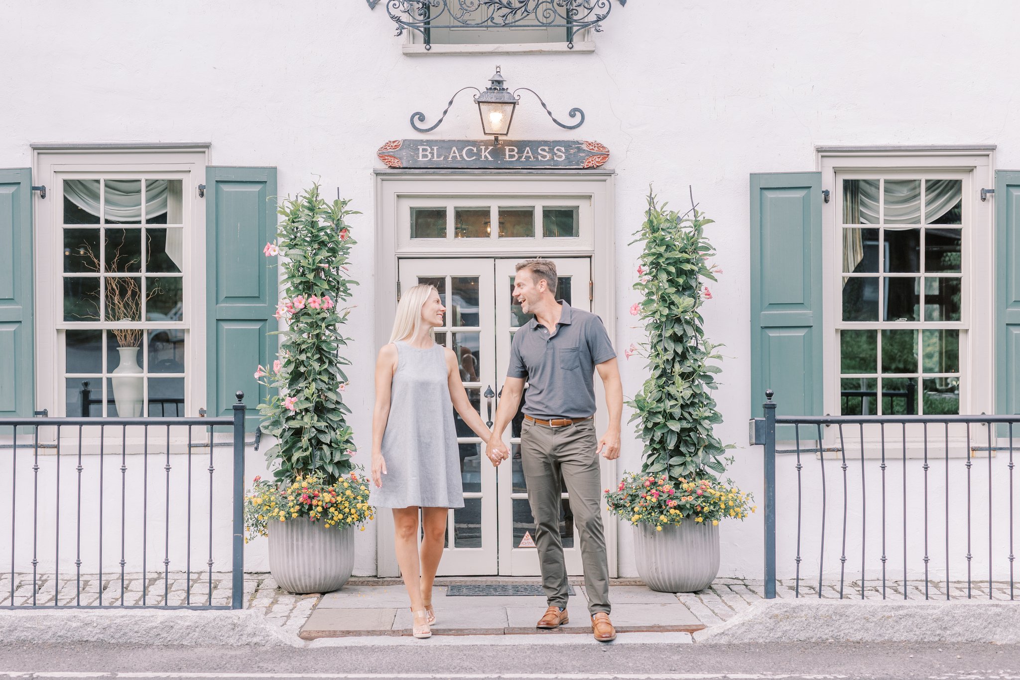 Alison and Harry's New Hope Engagement Session — Laura Gares Photography