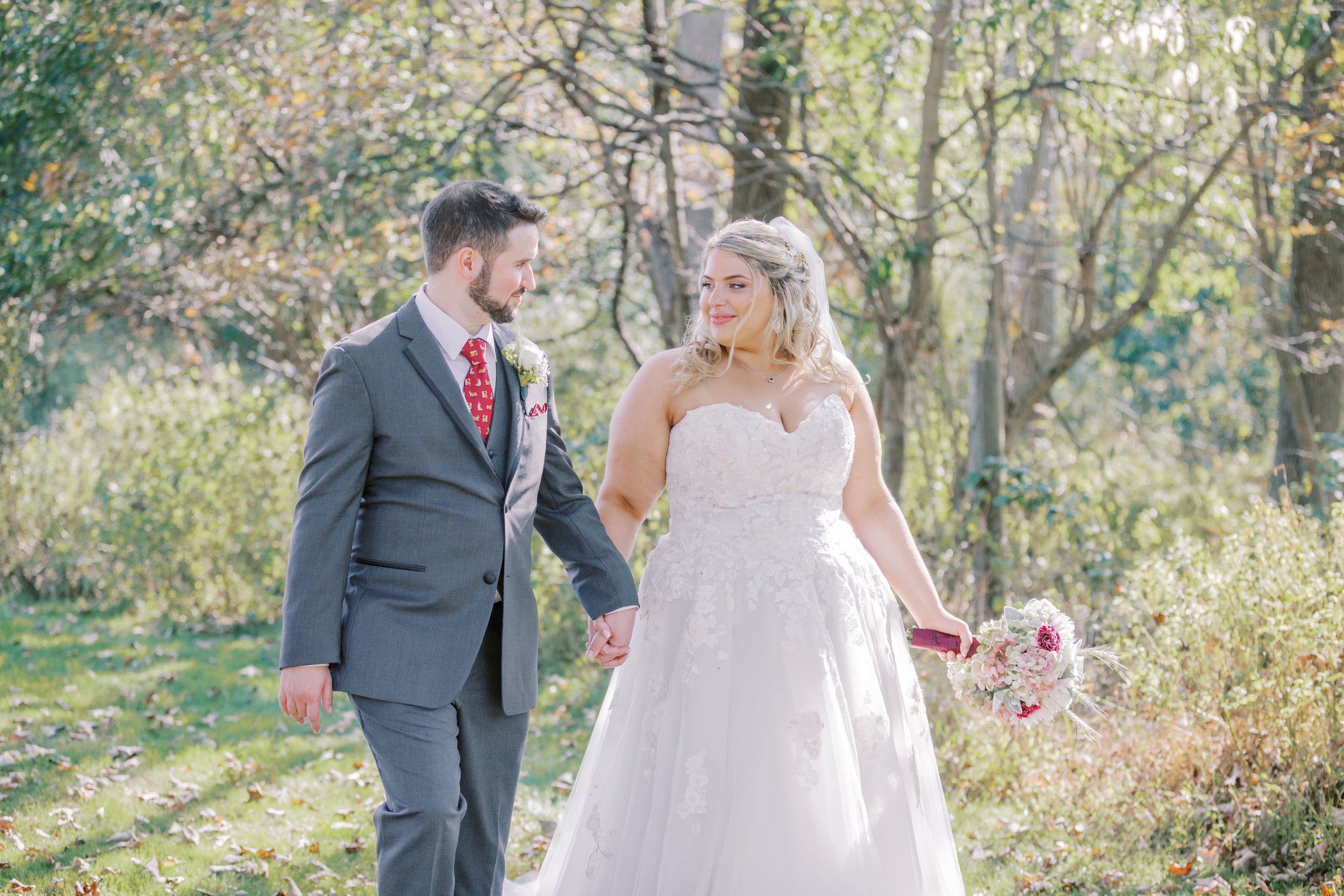 Casey + Tom | Fall Wedding at Historic Stonebrook Farm in Perkasie, PA ...