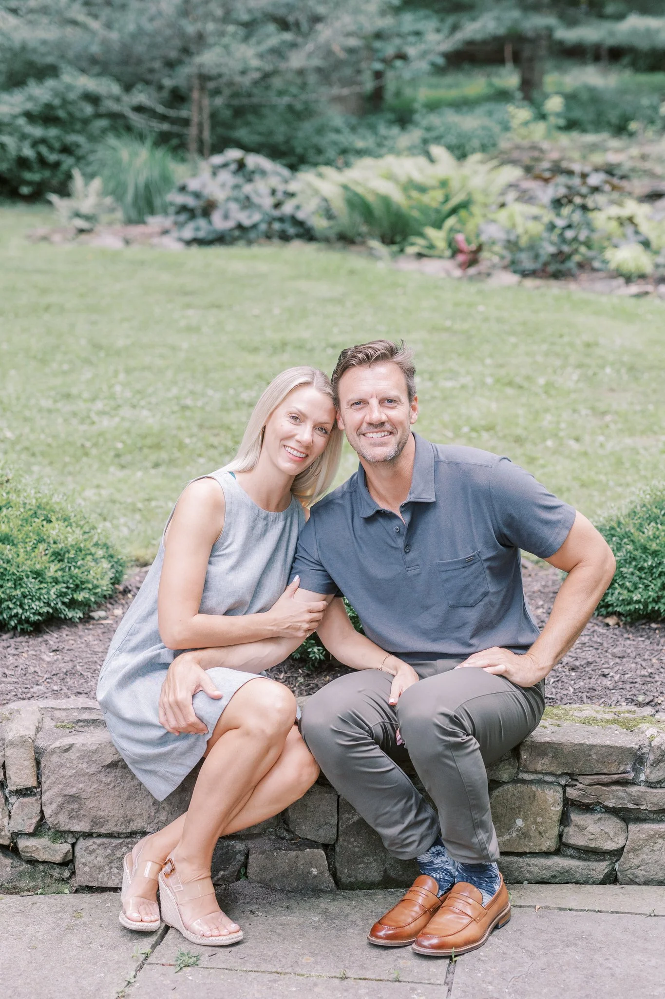 Alison and Harry's New Hope Engagement Session — Laura Gares Photography