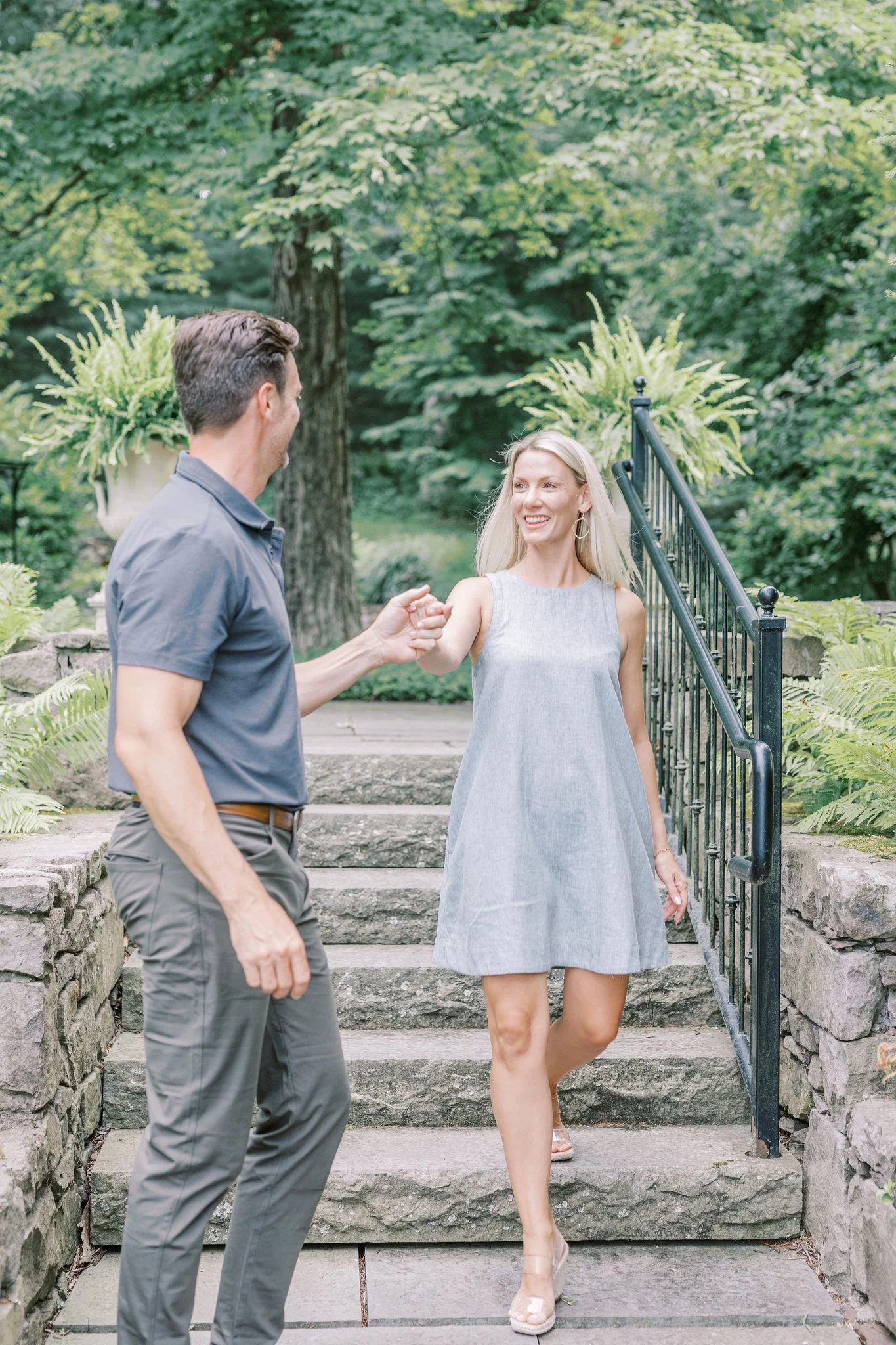 Alison and Harry's New Hope Engagement Session — Laura Gares Photography