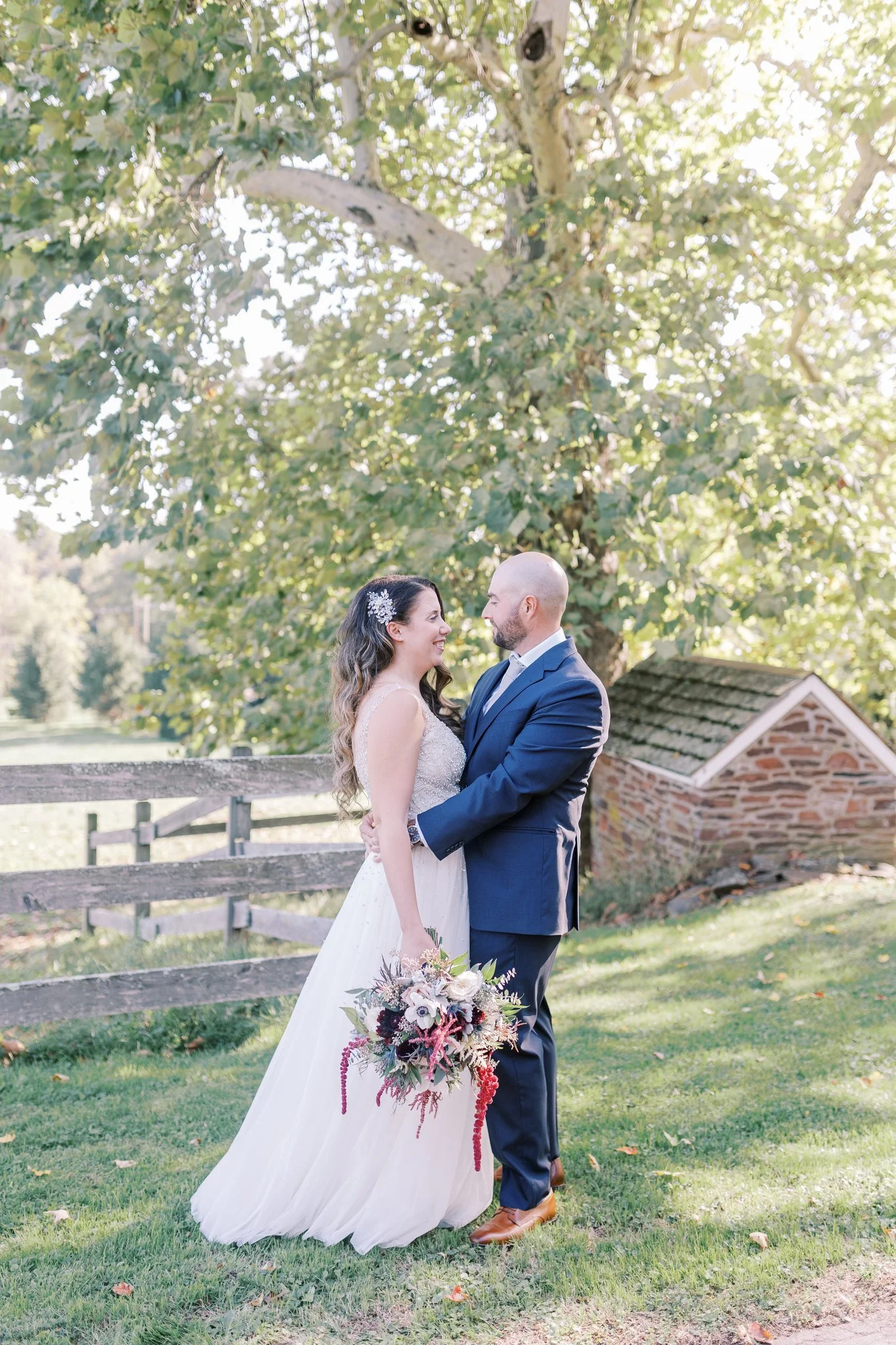 Tiff + Nick | Wedding at Durham Hill Farm in Pipersville, PA — Laura ...