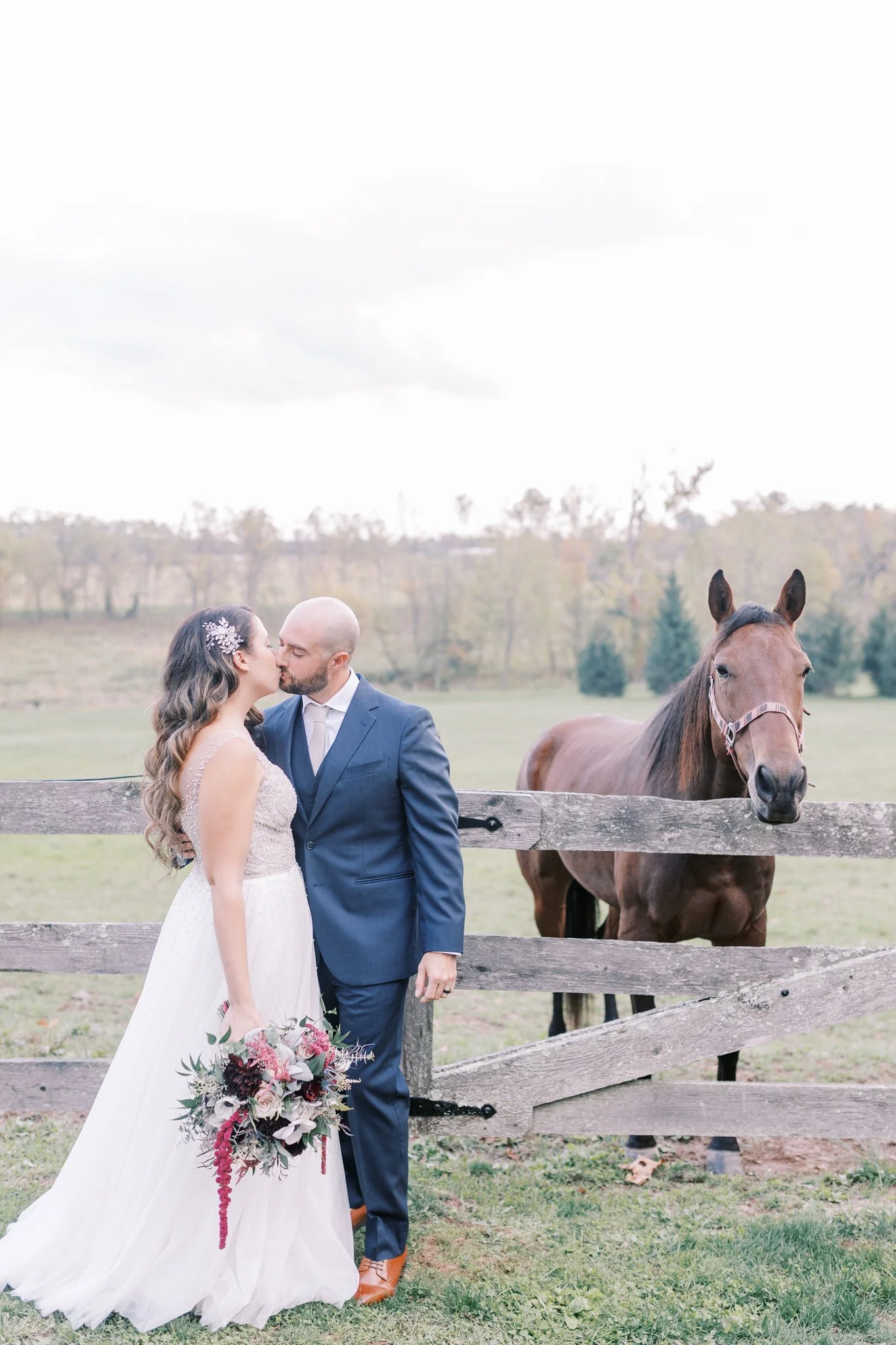 Tiff + Nick | Wedding at Durham Hill Farm in Pipersville, PA — Laura ...