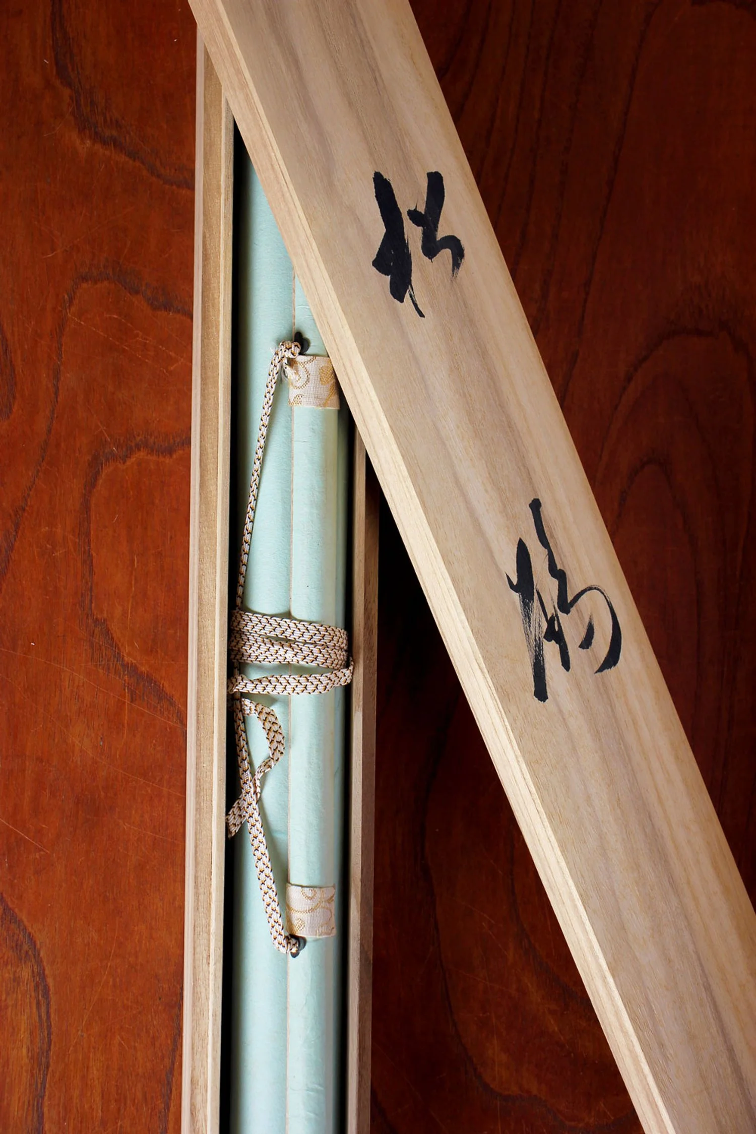 Vintage Japanese fan Uchiwa — Mikan
