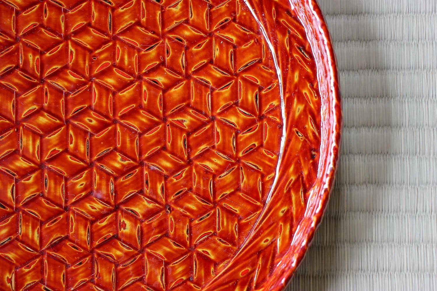 Sweet plates & picks set - Lacquerware — Mikan