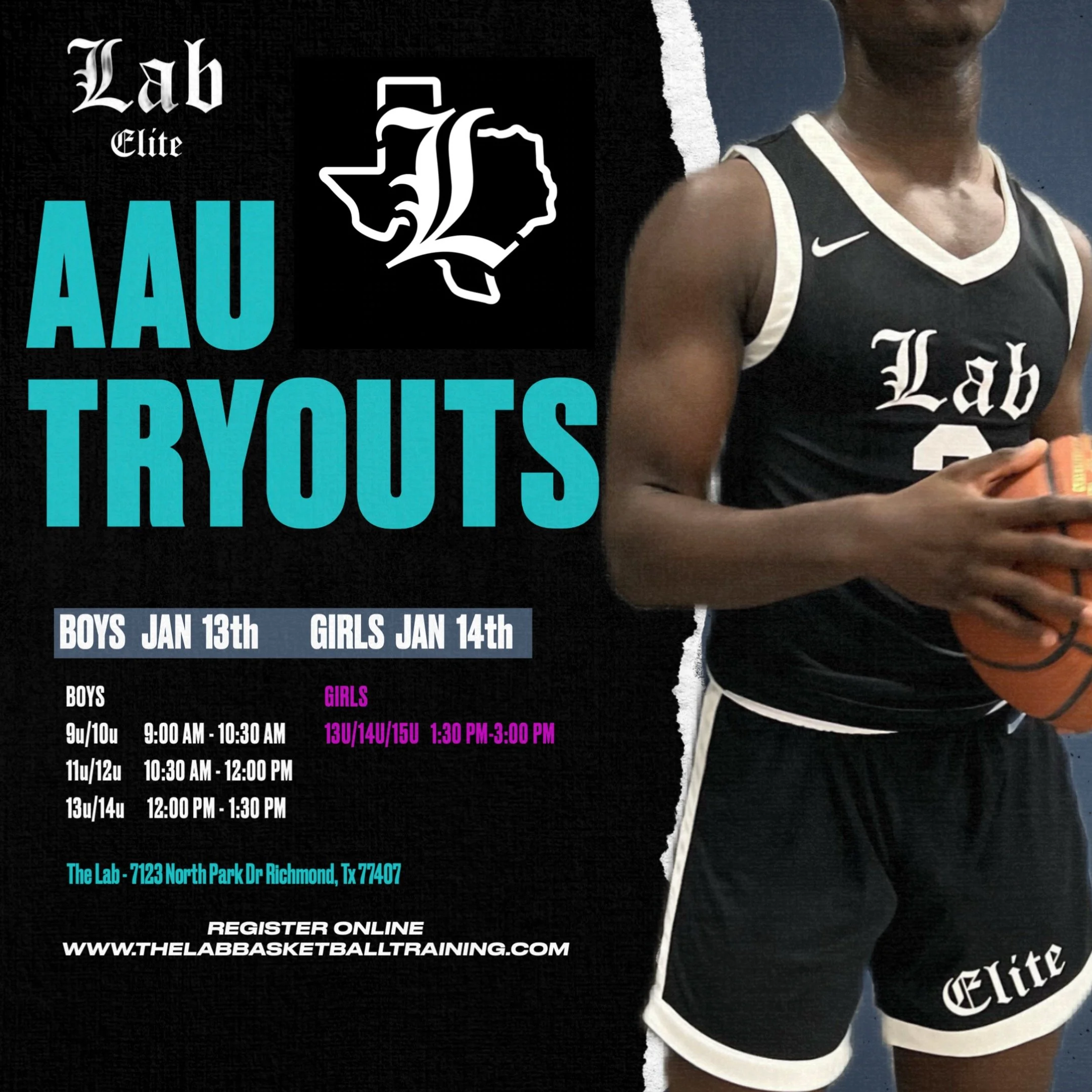 Tryout — THE LAB BASKETBALL TRAINING LLC