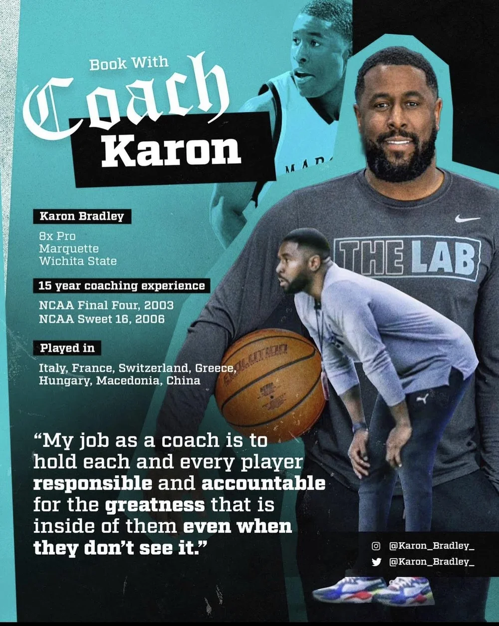 OUR TEAM — THE LAB BASKETBALL TRAINING LLC