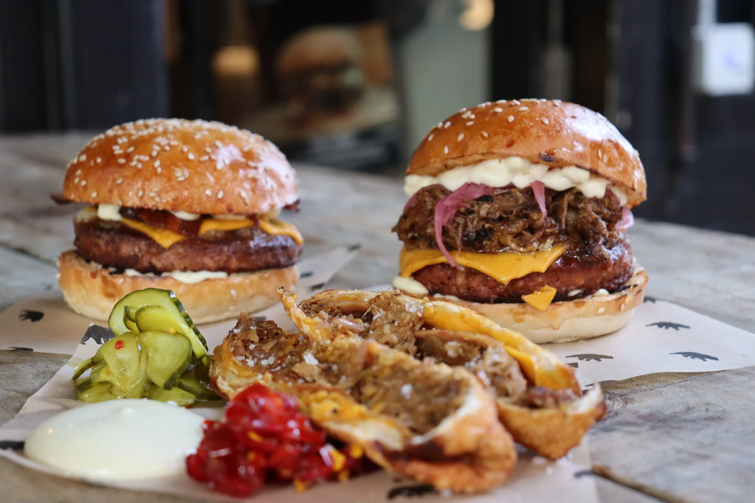 Restaurant Menu — Black Bear Burger
