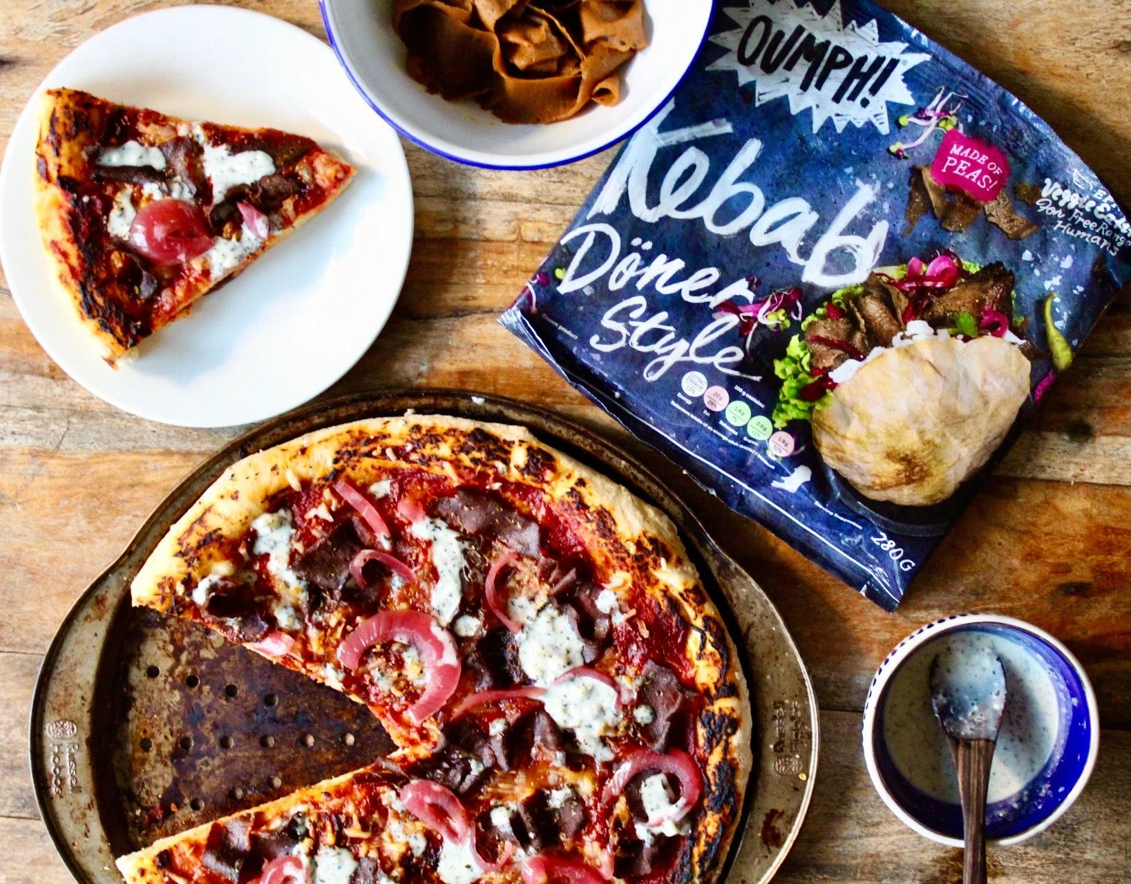 Swedish Kebab Pizza