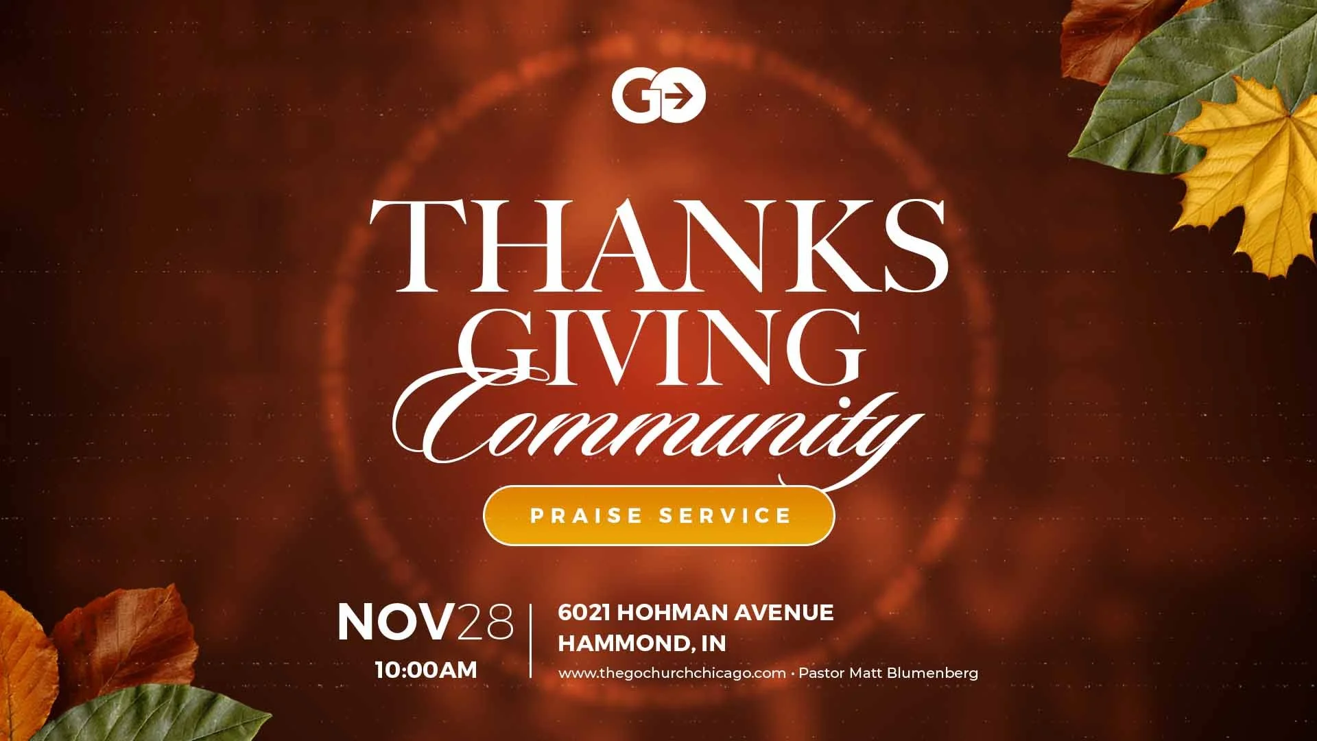 Events — The GO Church, Chicago