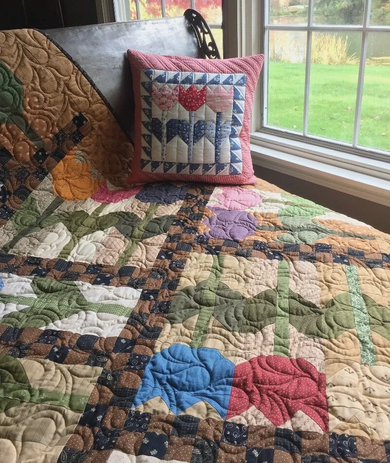 Noble Spools quilt — Laugh Yourself Into Stitches