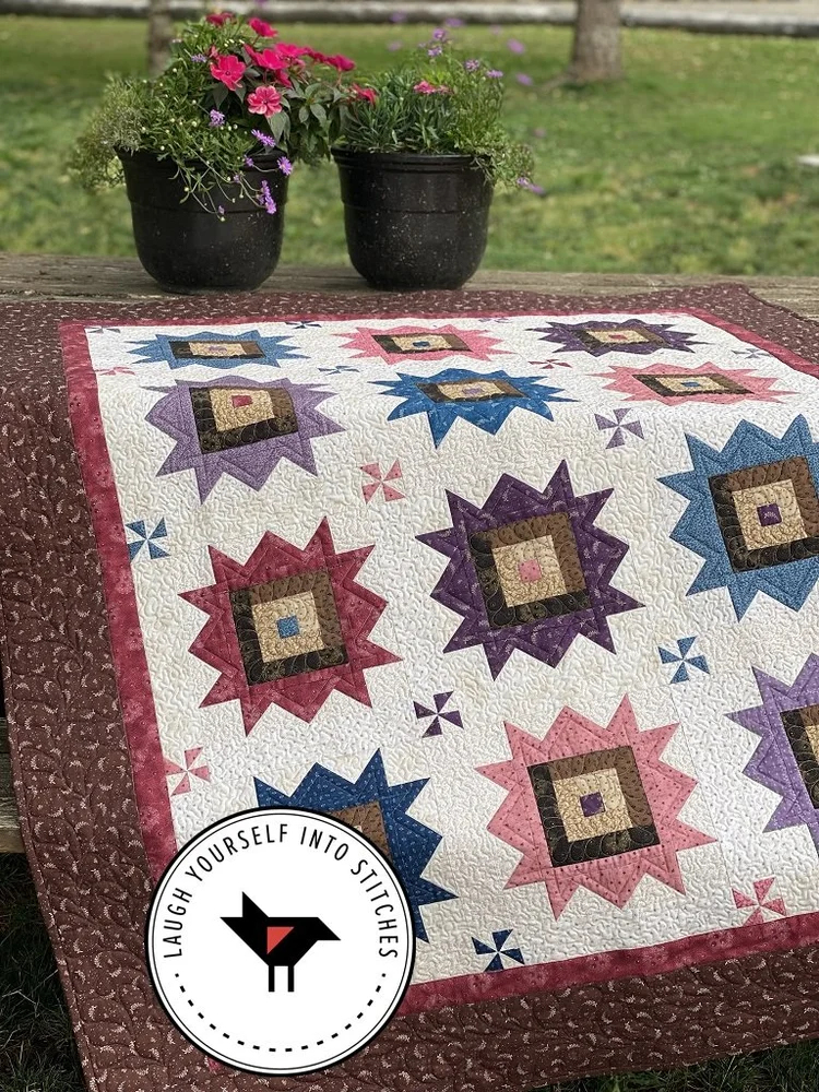 Cotton Daisies Quilt Pattern — Laugh Yourself Into Stitches