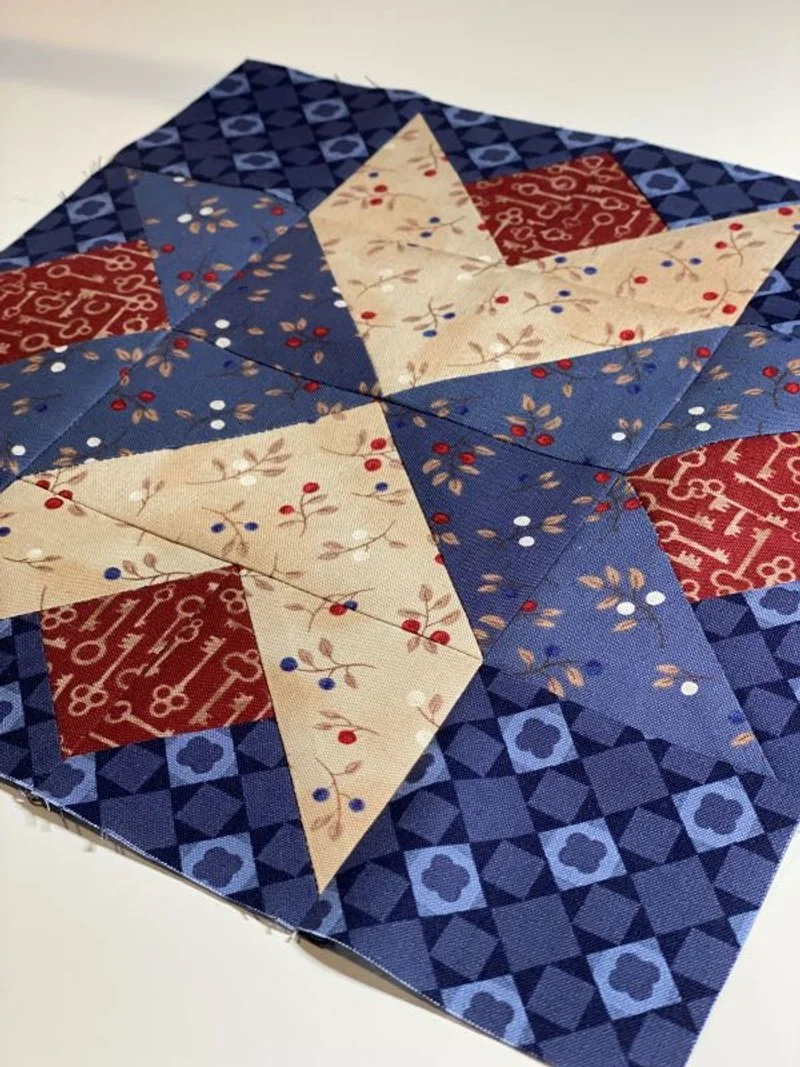 Riley Blake Design Challenge Block 4 — Laugh Yourself Into Stitches