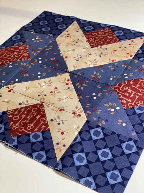 Riley Blake Design Challenge Block 4 — Laugh Yourself Into Stitches