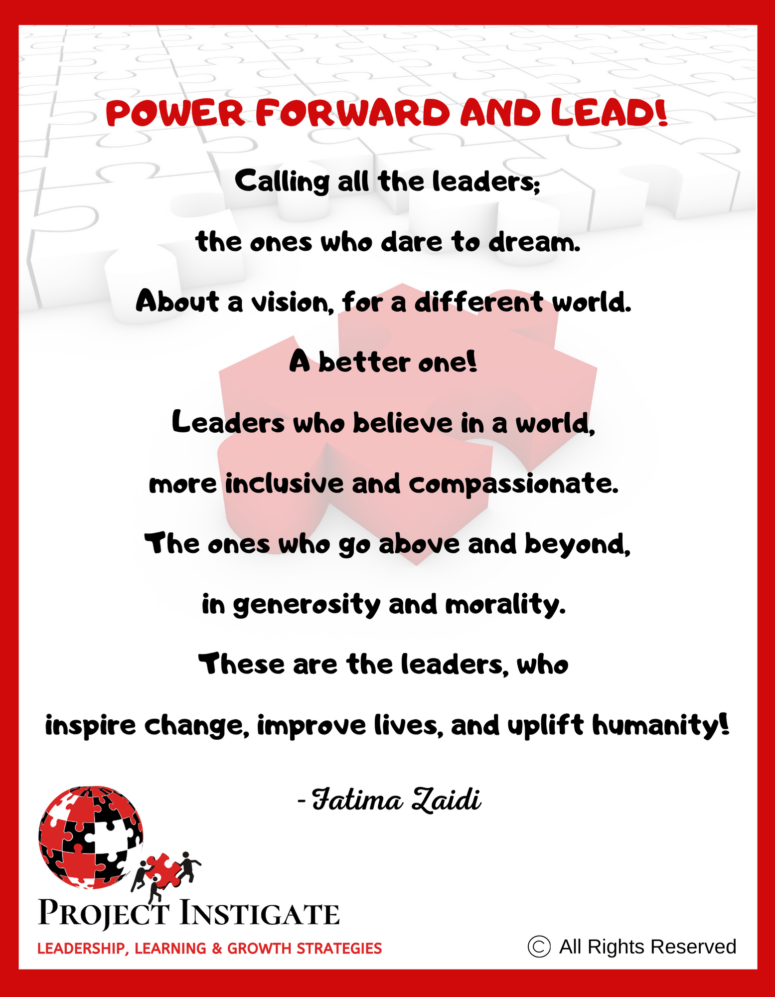 General 3 — Project Instigate