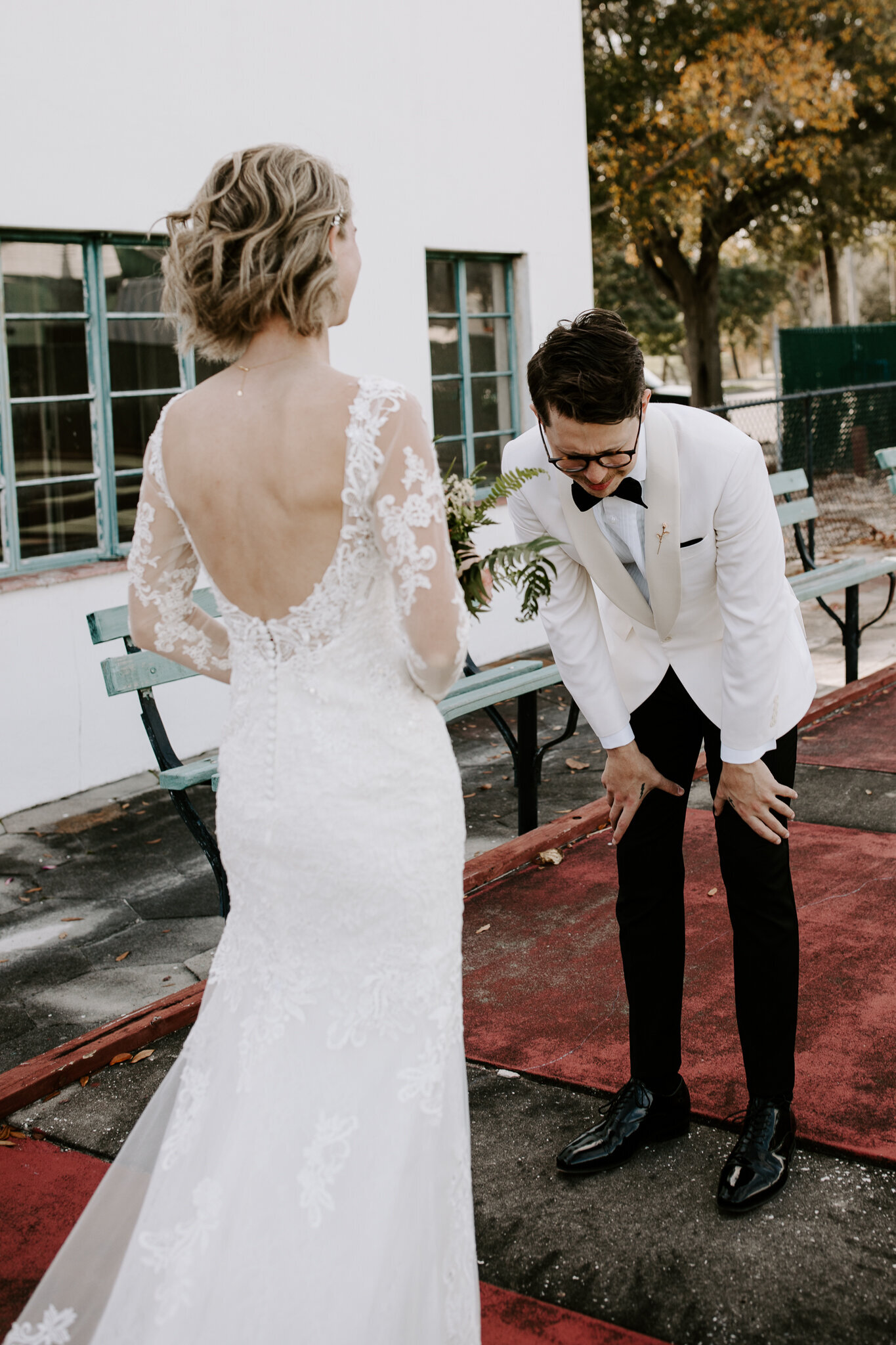 St. Petersburg, FL Shuffleboard Club Wedding — Katie Wilke